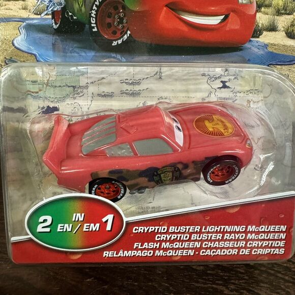 Pixar | Toys | Disney Pixar Cars Cryptid Buster Lightning Mcqueen Color ...